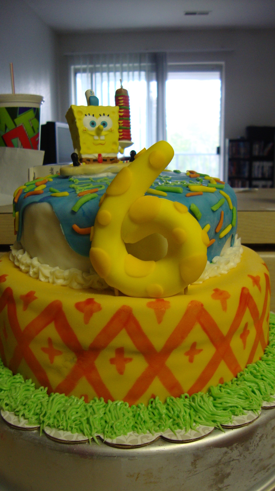 Spongebob Cake - CakeCentral.com
