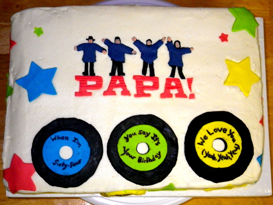 Beatles Cake - CakeCentral.com