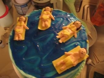 Pool Cake - CakeCentral.com