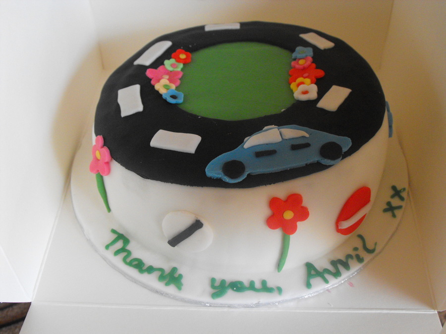 Driving Test Cake - CakeCentral.com