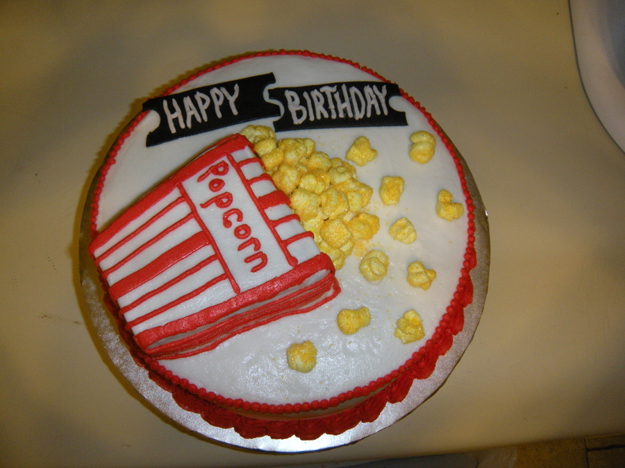 Popcorn Cake - CakeCentral.com