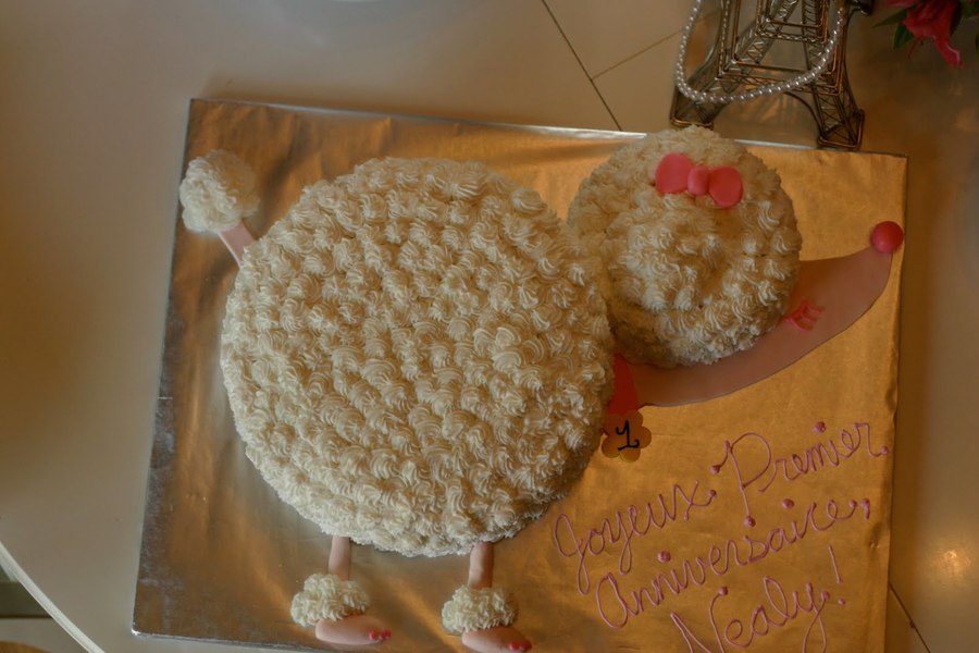 French Poodle Cake - CakeCentral.com