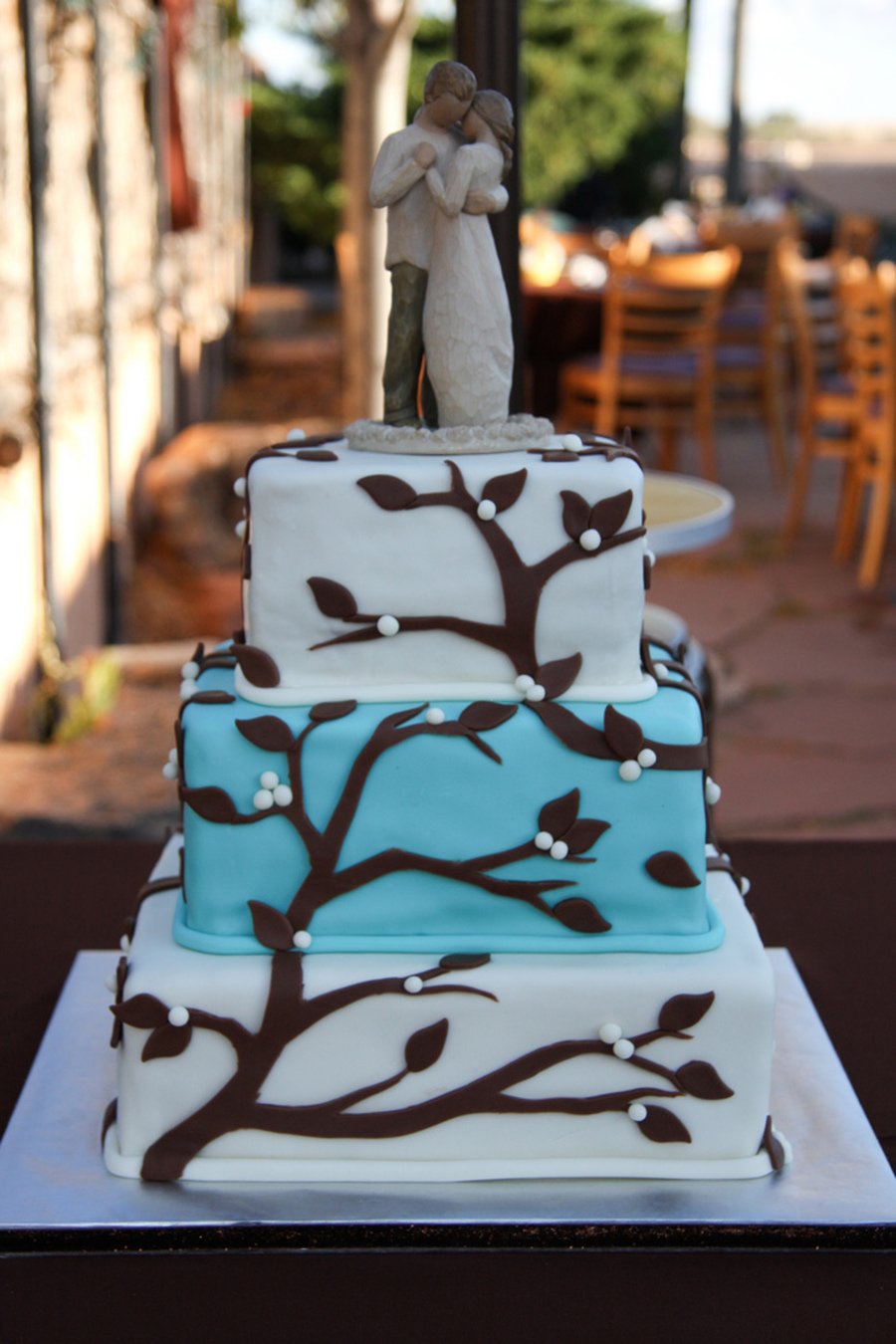 Branches Wedding Cake - CakeCentral.com