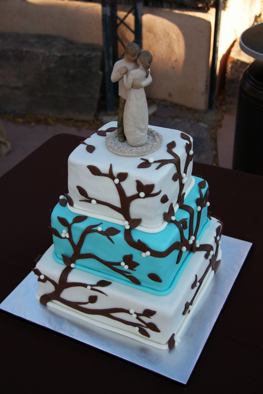 Branches Wedding Cake - CakeCentral.com