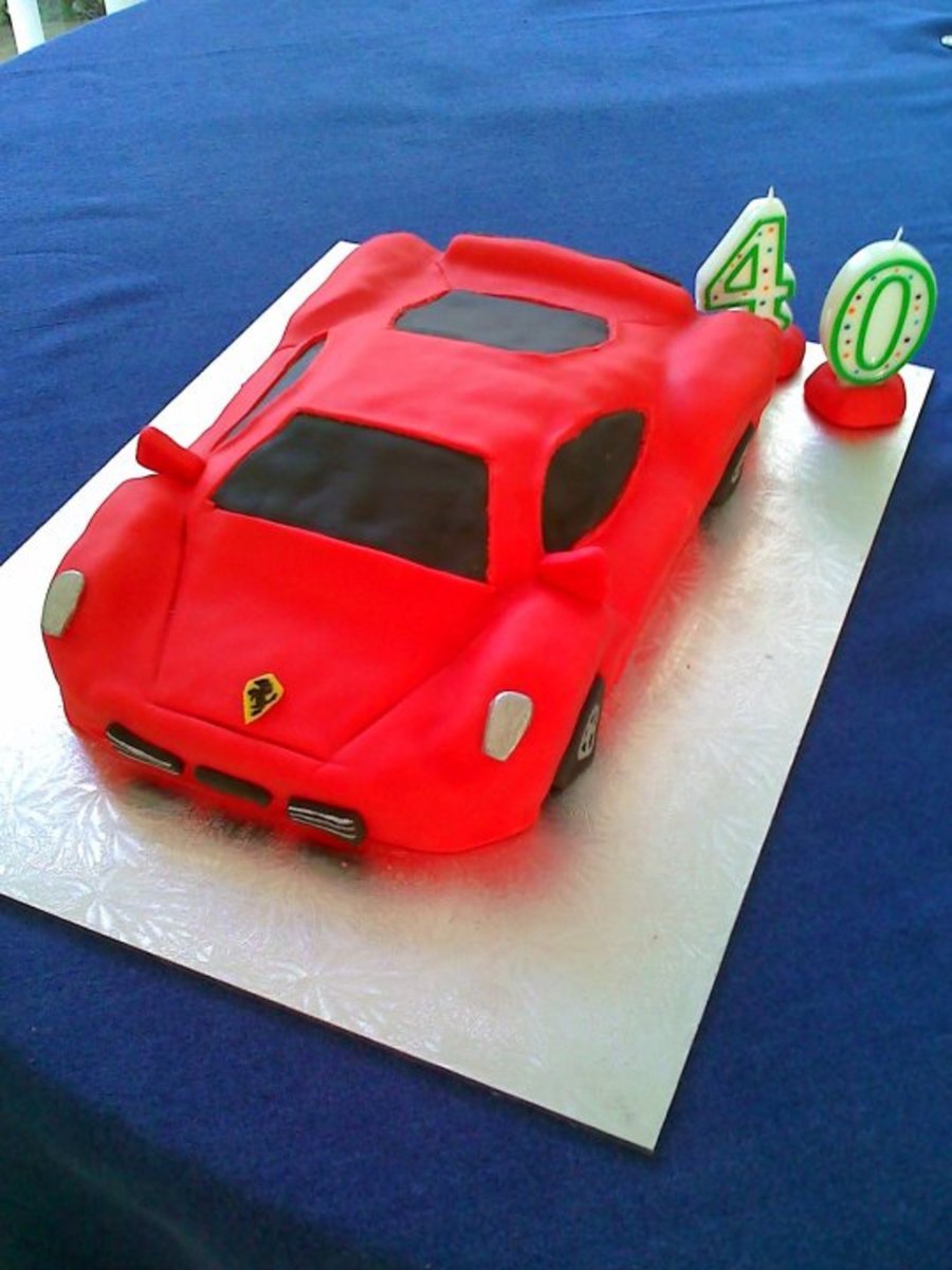 Ferrari Cake - CakeCentral.com
