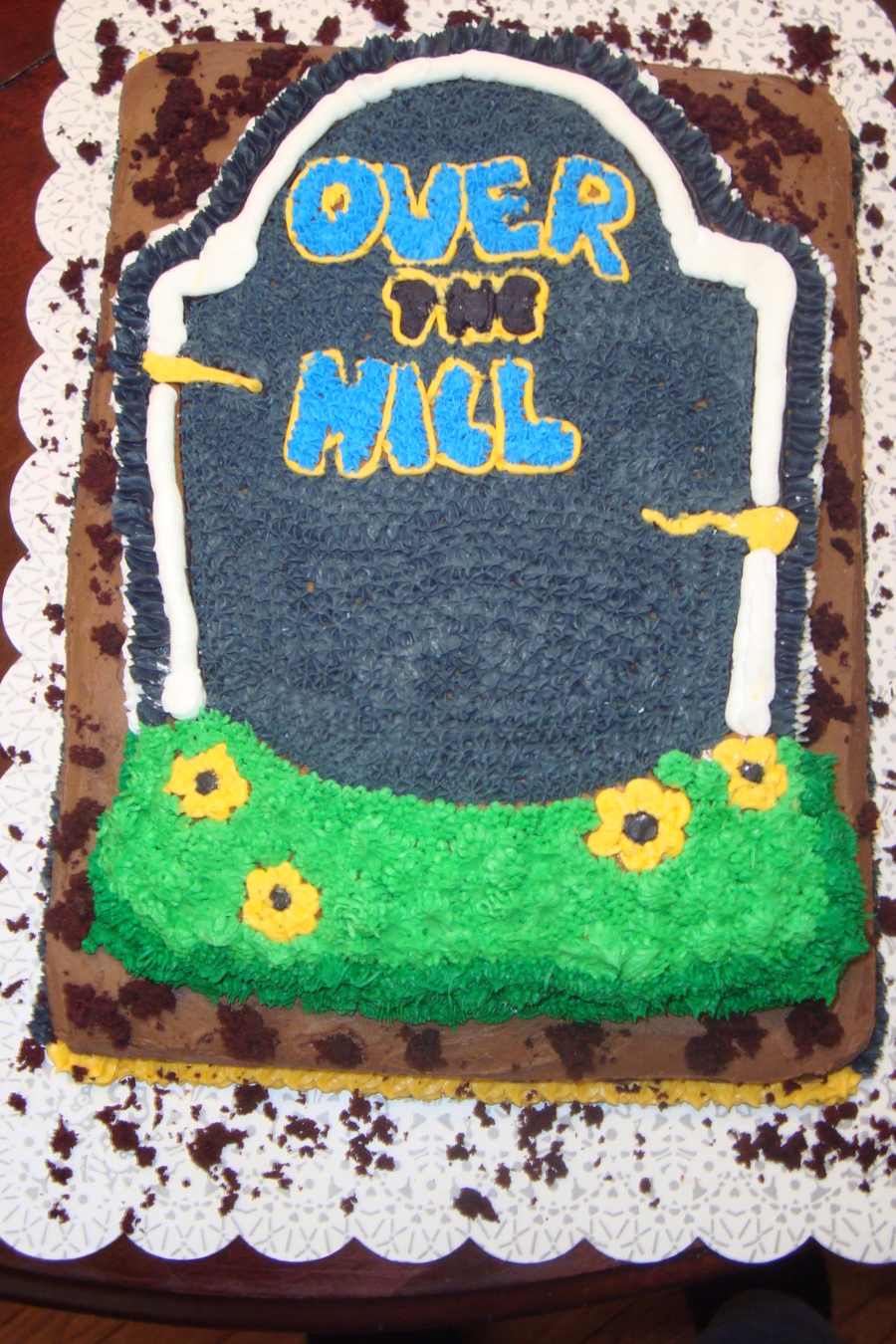 Over The Hill Cake - CakeCentral.com