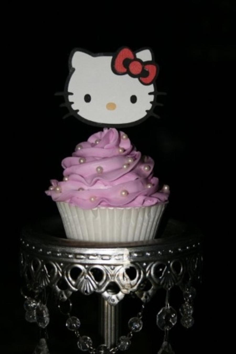 Hello Kitty Cupcake - CakeCentral.com