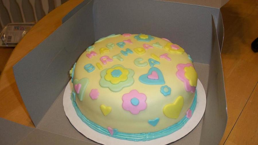 Beginner Birthday Cake - CakeCentral.com