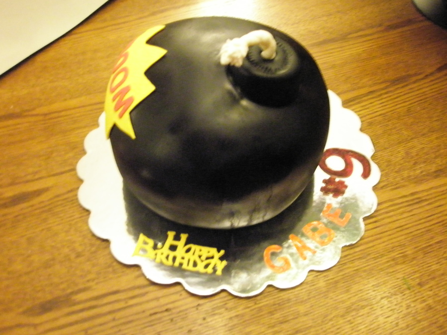 Bomb Cake - CakeCentral.com