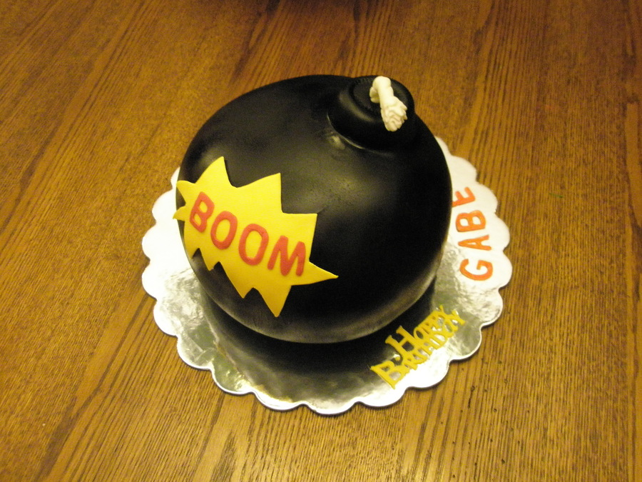 Bomb Cake - CakeCentral.com