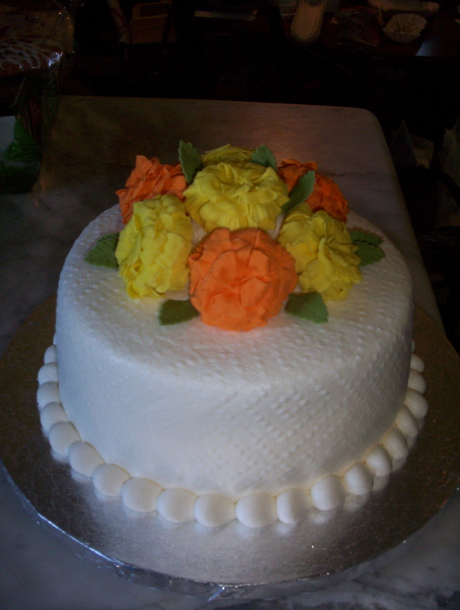 Marigold Cake - CakeCentral.com
