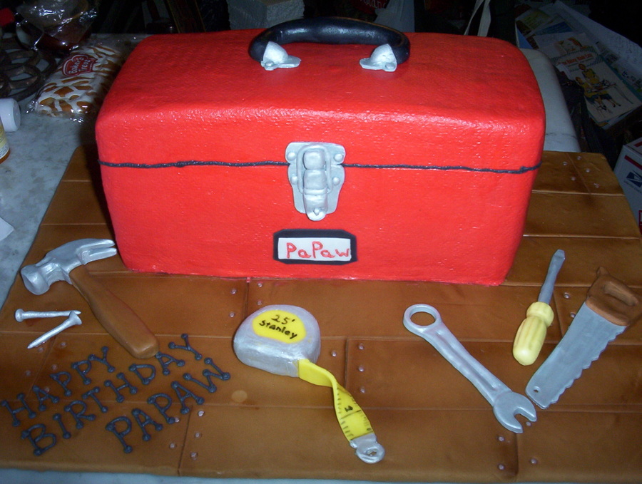 Tool Box Cake - CakeCentral.com
