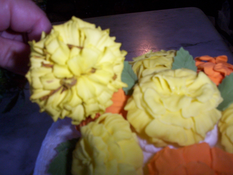 Marigold Cake - CakeCentral.com