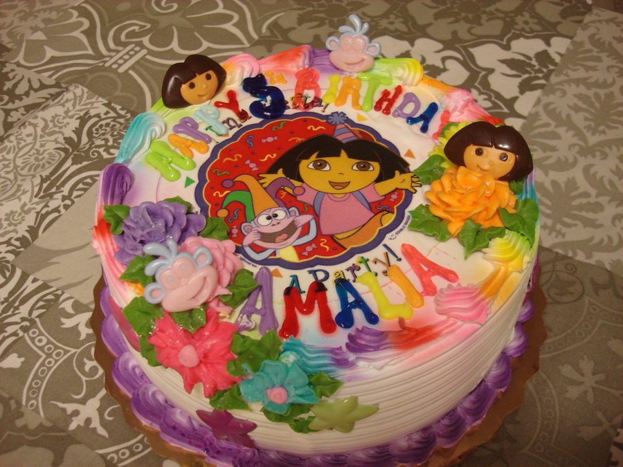 Dora Cake - CakeCentral.com