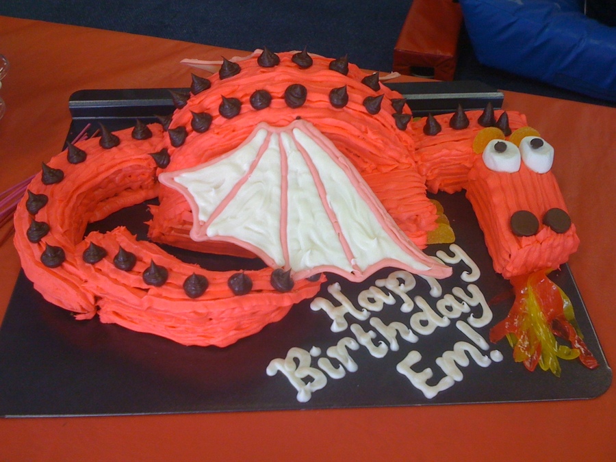 Red Dragon Cake - CakeCentral.com