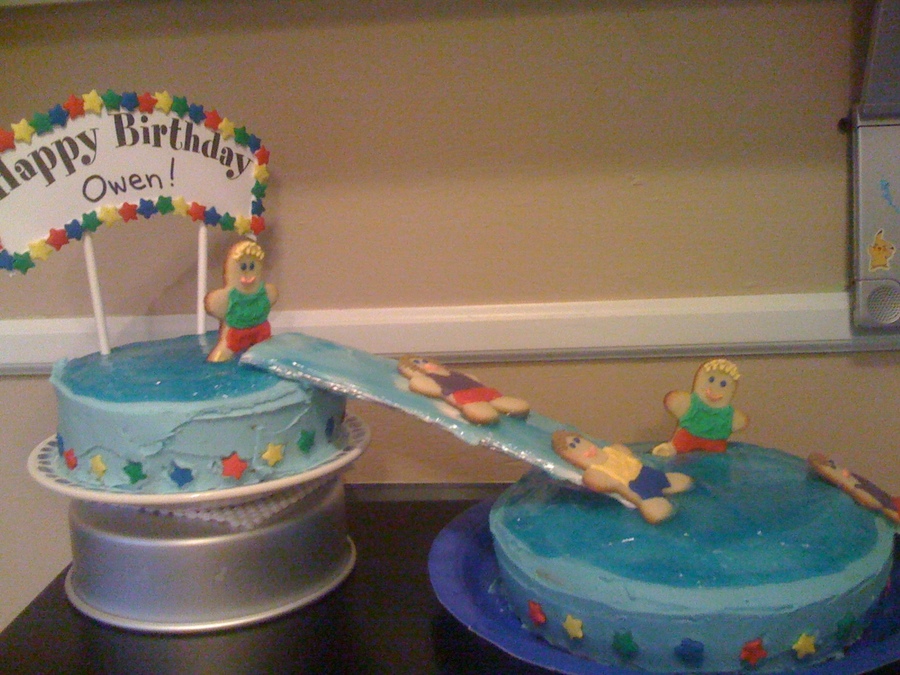 Water Slide Cake - CakeCentral.com