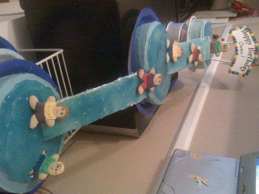 Water Slide Cake - CakeCentral.com