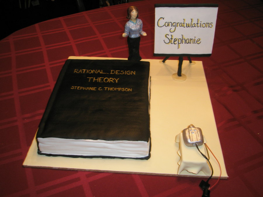Thesis Cake - CakeCentral.com