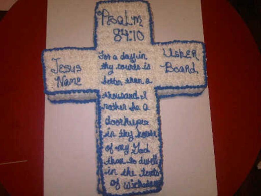 Cross Cake - CakeCentral.com
