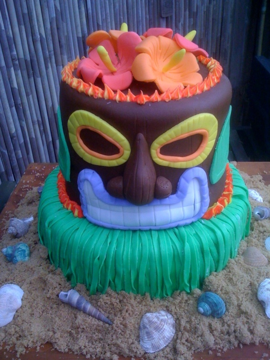 Tiki Cake - CakeCentral.com