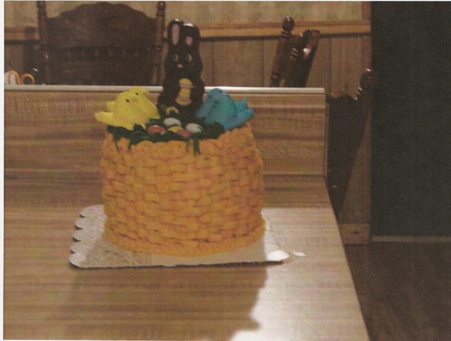 Easter Basket Cake - CakeCentral.com