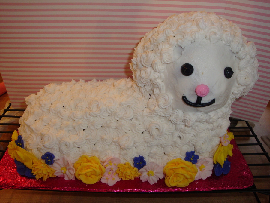 Lamb Cake - CakeCentral.com