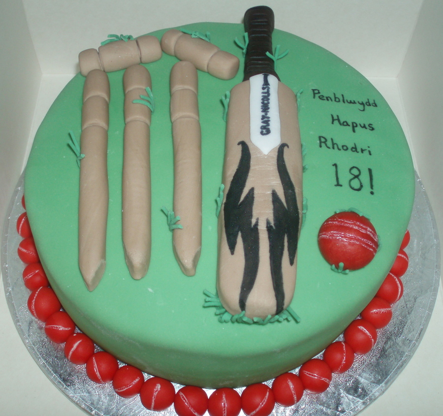 Cricket Birthday Cake - CakeCentral.com