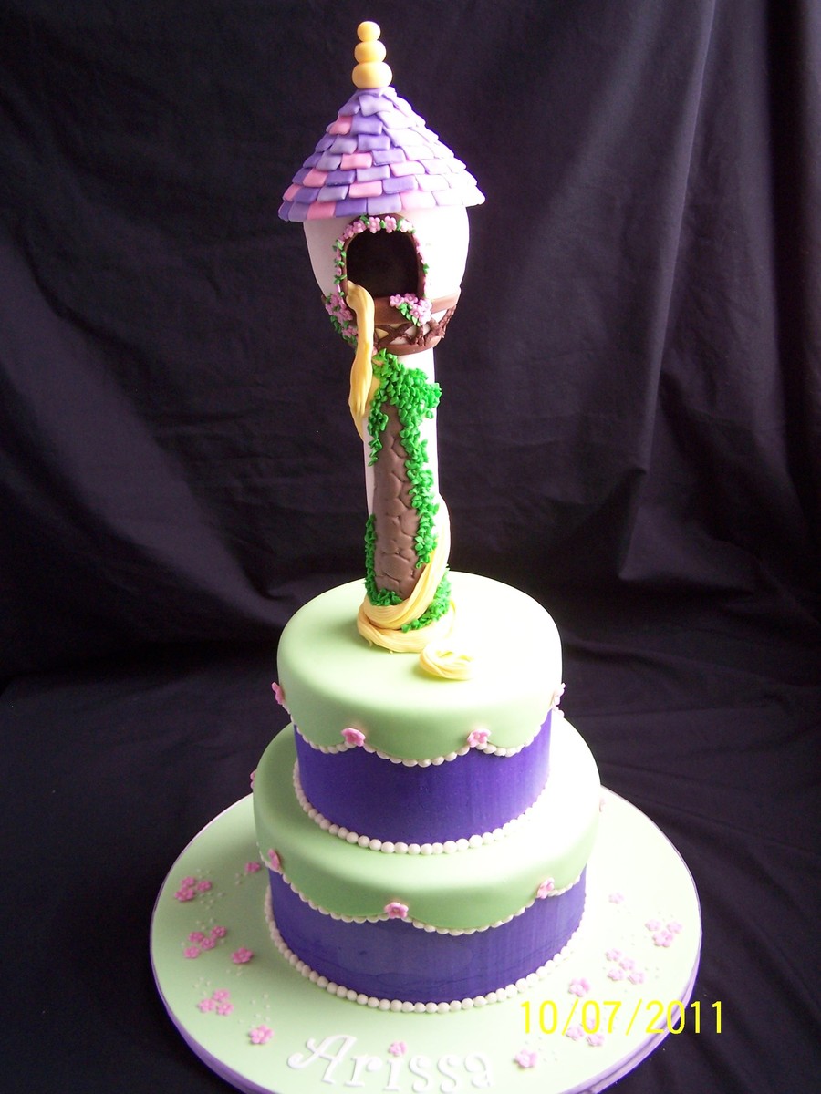 Rapunzel's Tower - CakeCentral.com