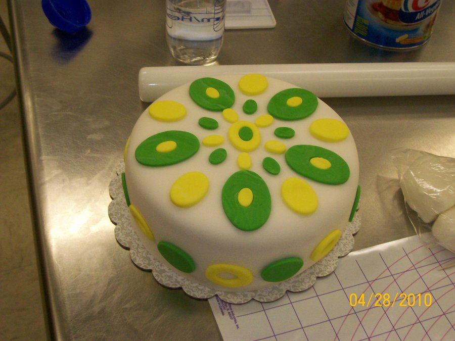 My Very First Decorated Cake - CakeCentral.com