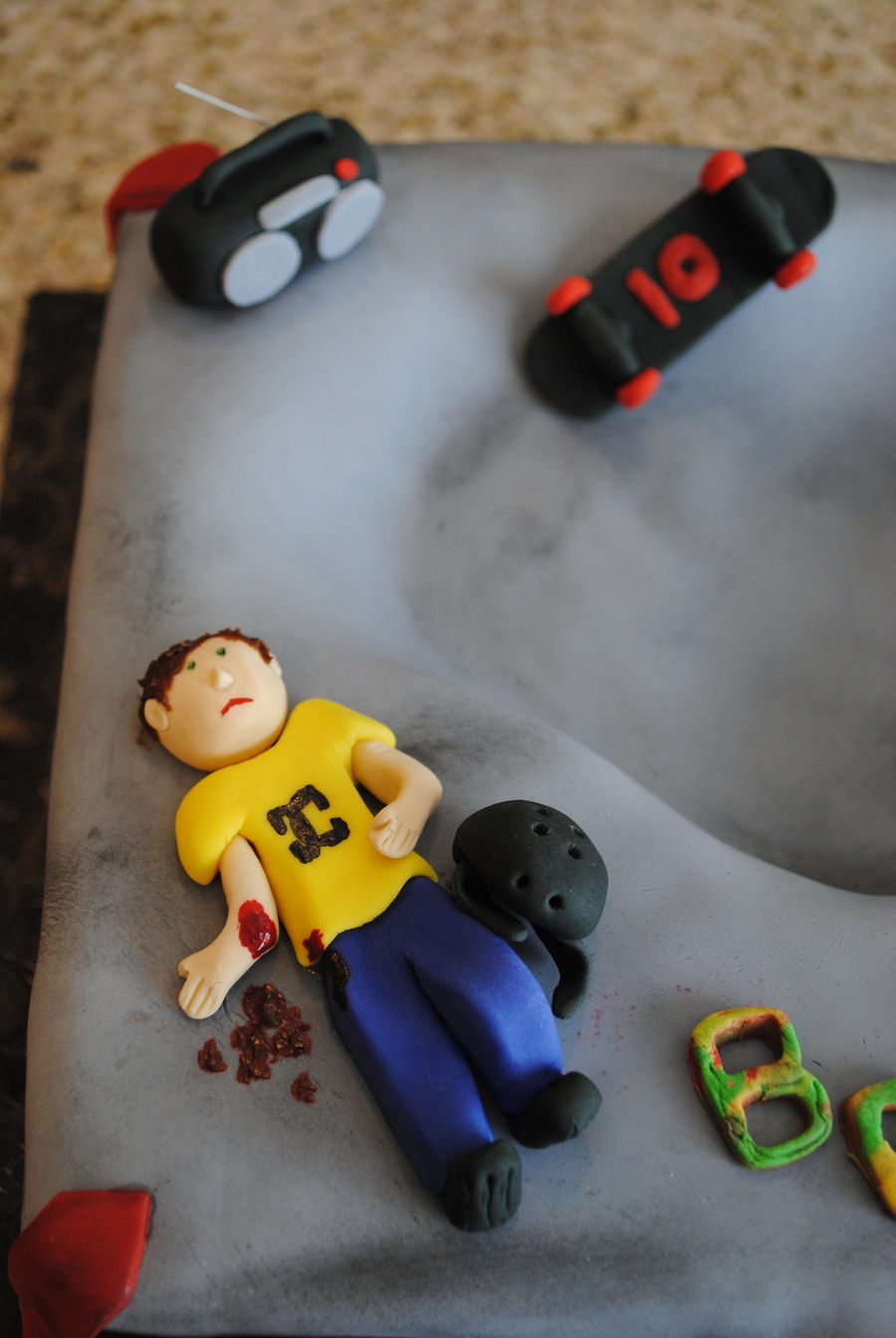 Skate Park Cake - CakeCentral.com
