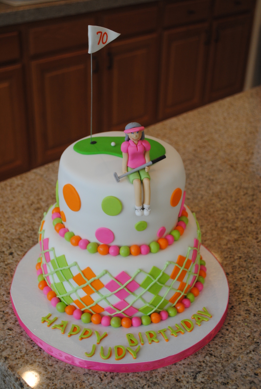 Ladies Golf Cake - CakeCentral.com