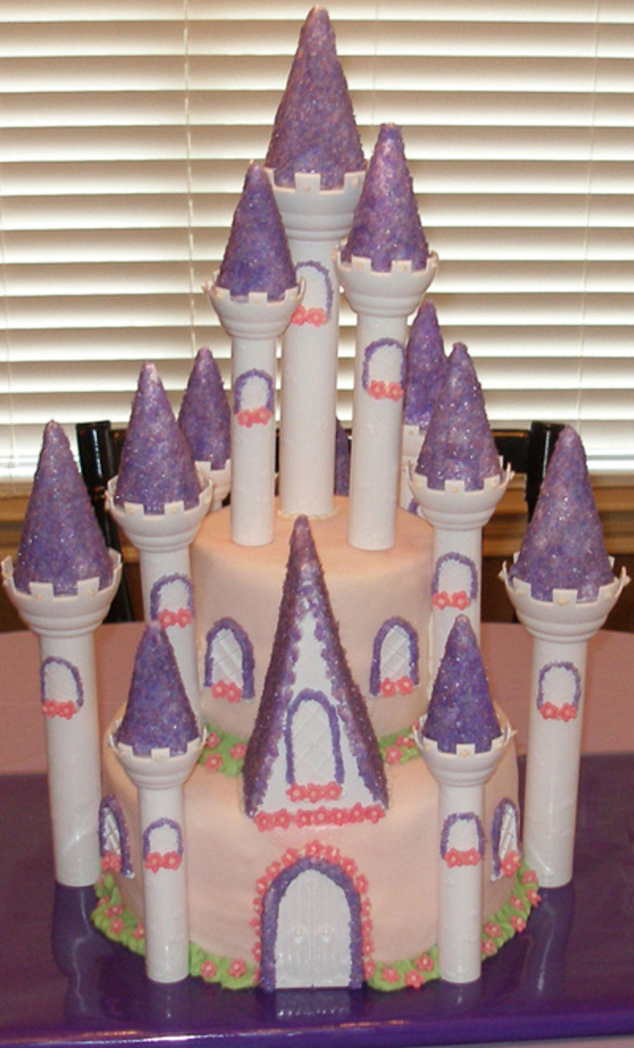 Princess Castle Cake - CakeCentral.com