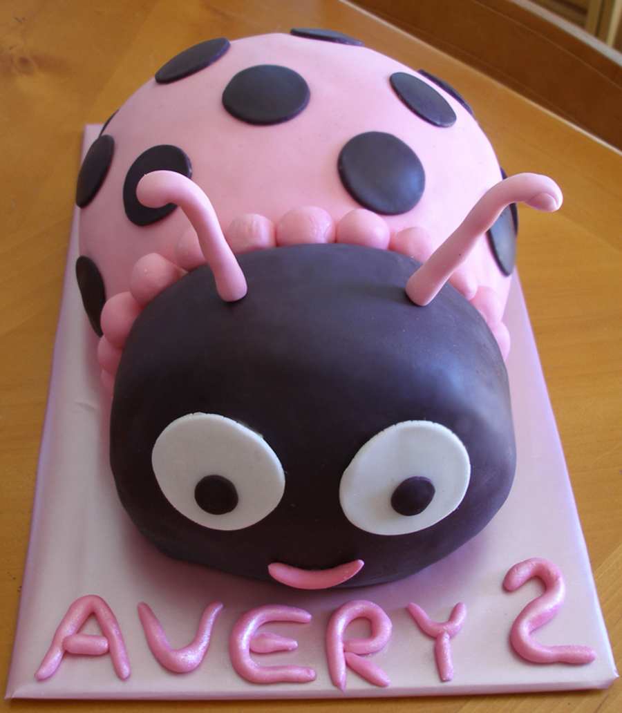 Ladybug Cake - CakeCentral.com