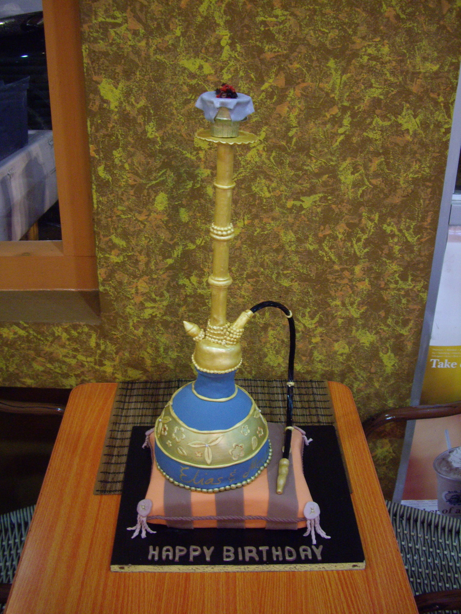 Hookah Cake - CakeCentral.com