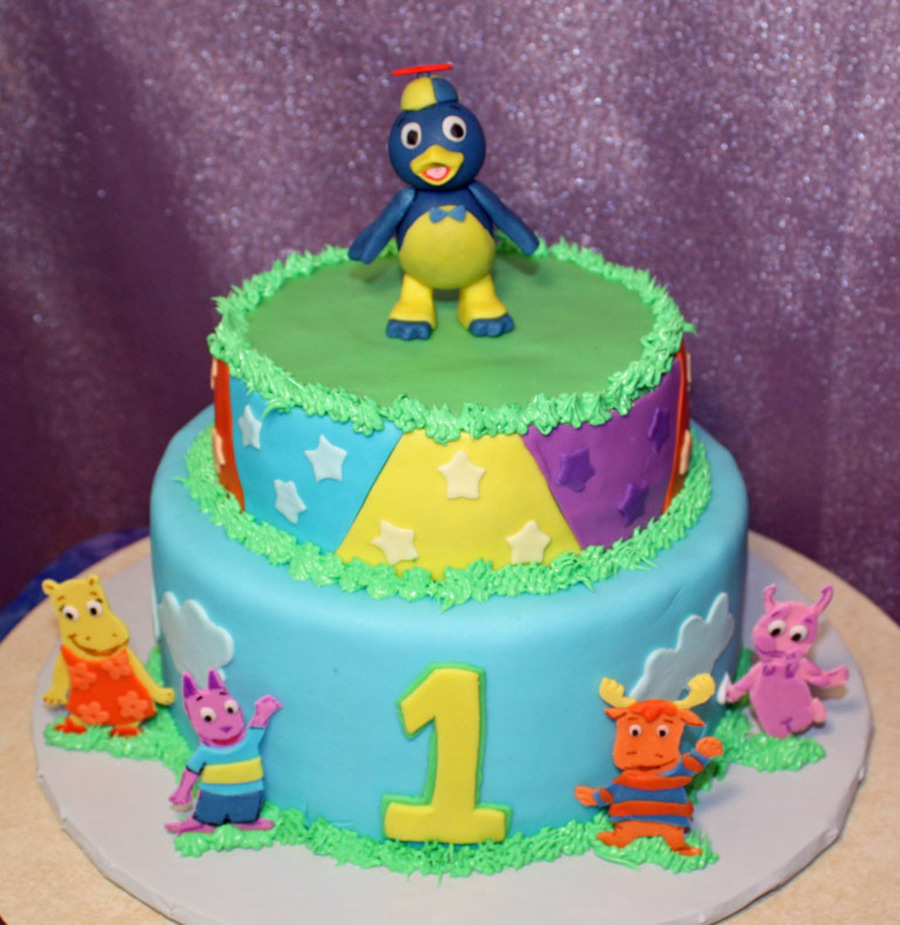 Backyardigans Cake - CakeCentral.com