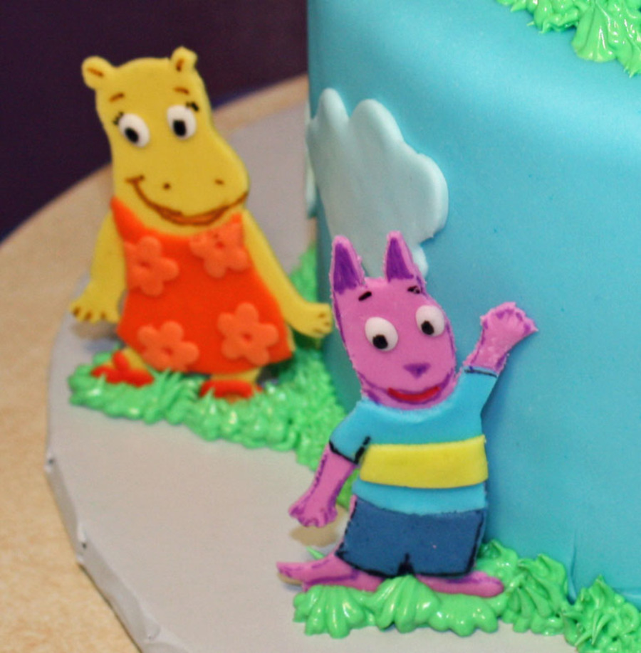 Backyardigans Cake - CakeCentral.com