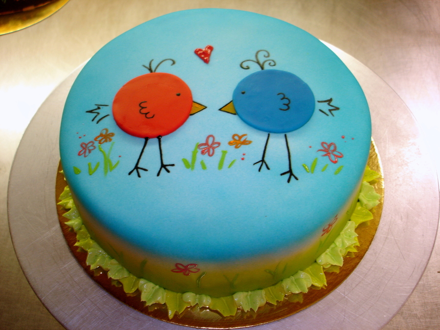 Another Little Chicks Cake - CakeCentral.com