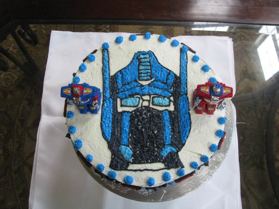 Transformer Birthday Cake - CakeCentral.com