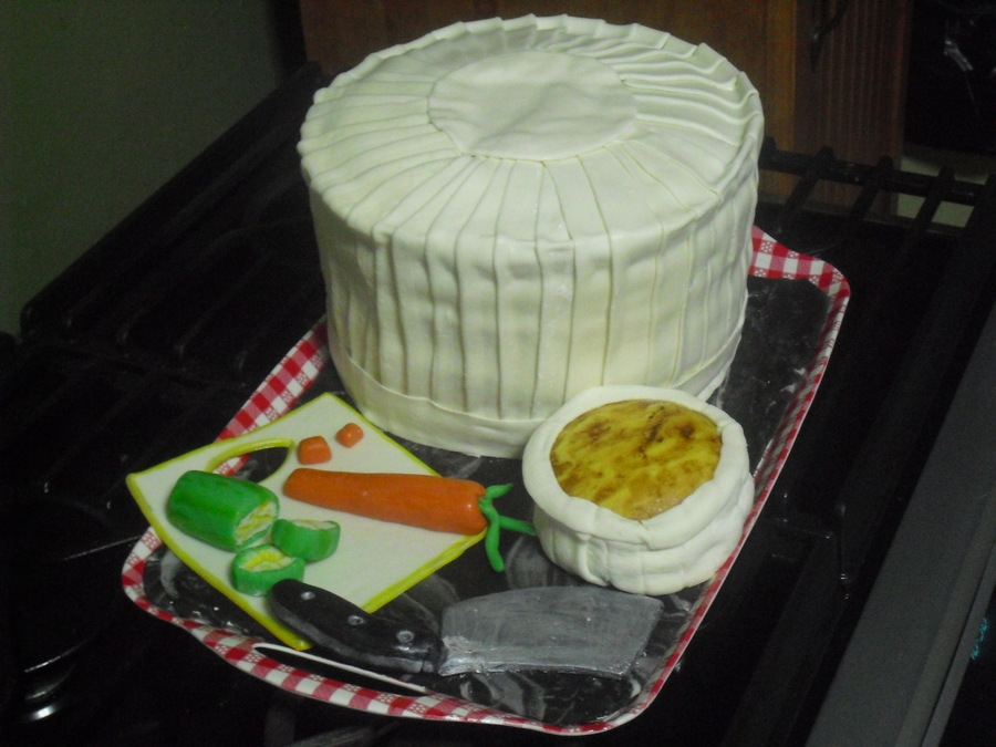 Chef Hat Cake - CakeCentral.com