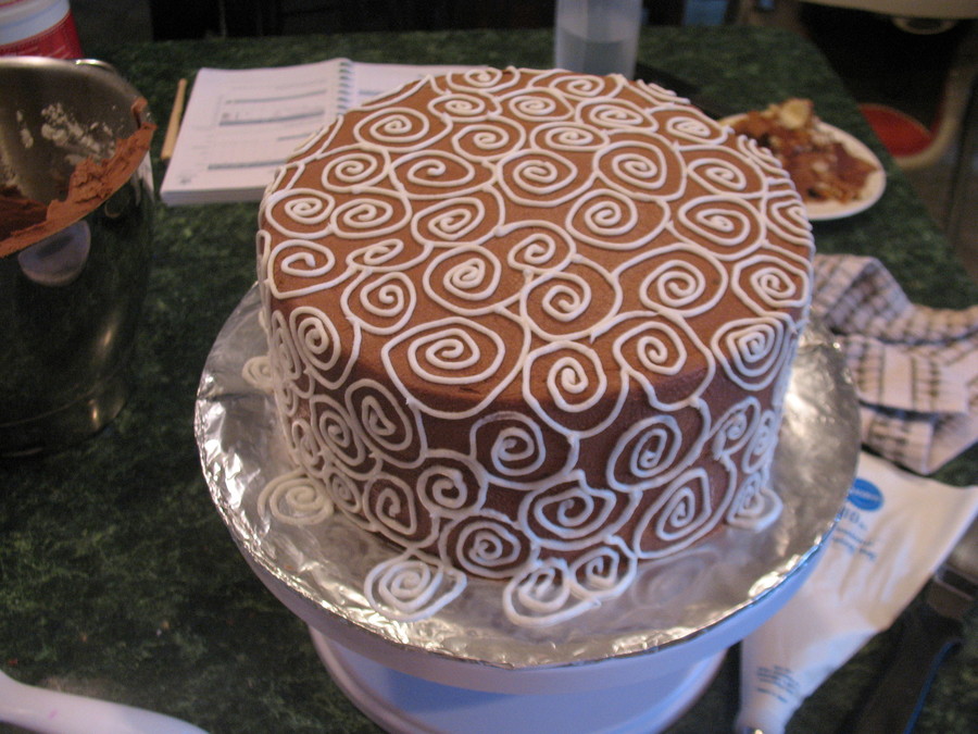 Spiral Cake - CakeCentral.com