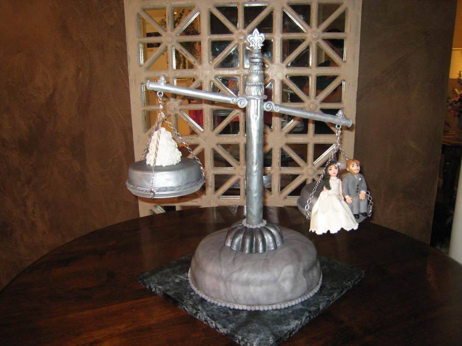 Scales Of Justice - CakeCentral.com