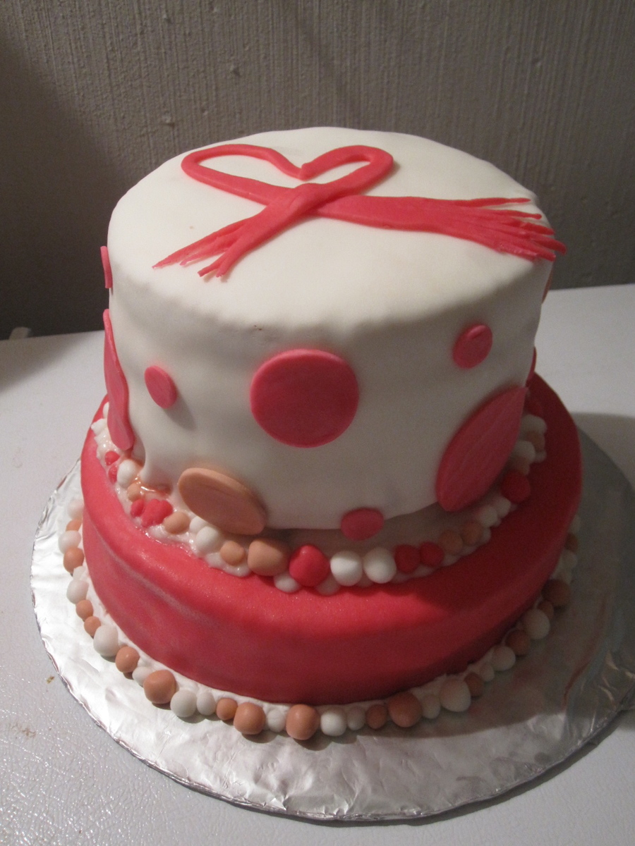 Breast Cancer Charity Cake - CakeCentral.com