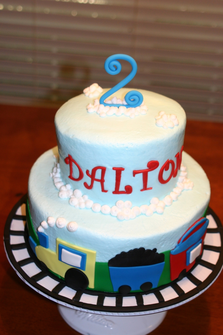 Choo Choo Birthday Cake - CakeCentral.com