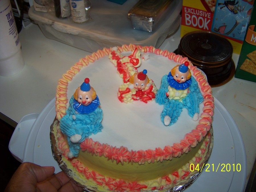 Clown Cake - CakeCentral.com