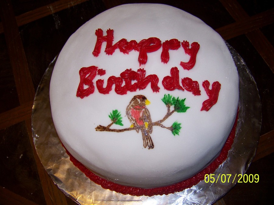 Robin's Cake - CakeCentral.com