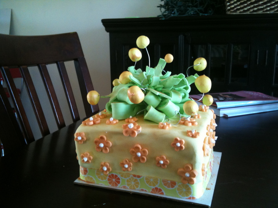 Amy's Birthday Cake - CakeCentral.com