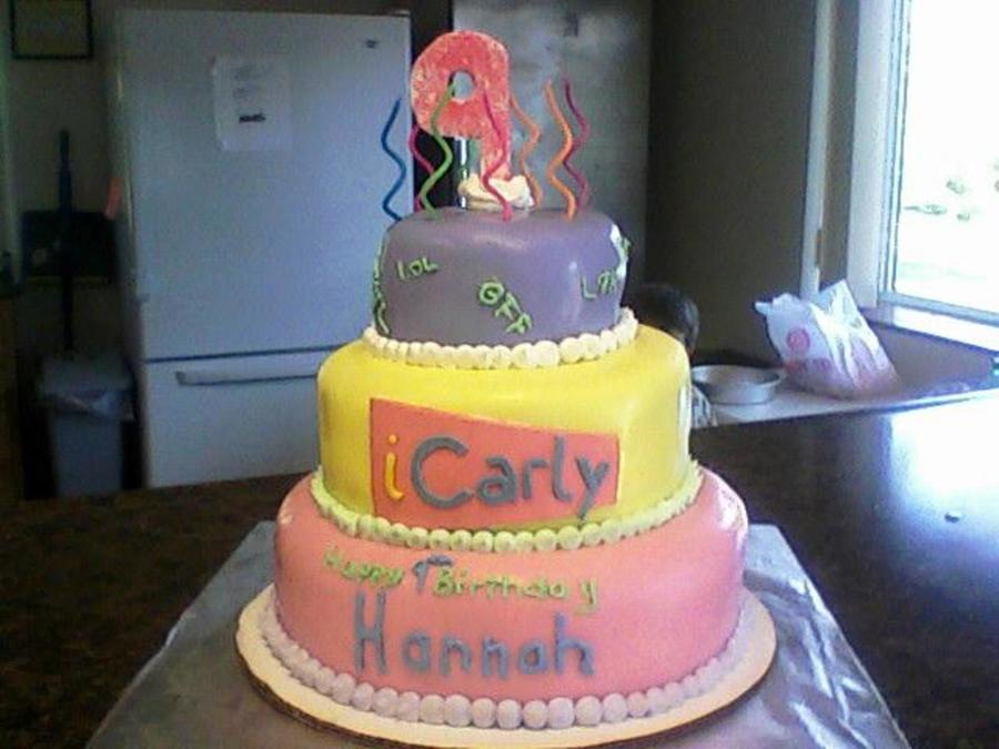 Icarly Cake - CakeCentral.com