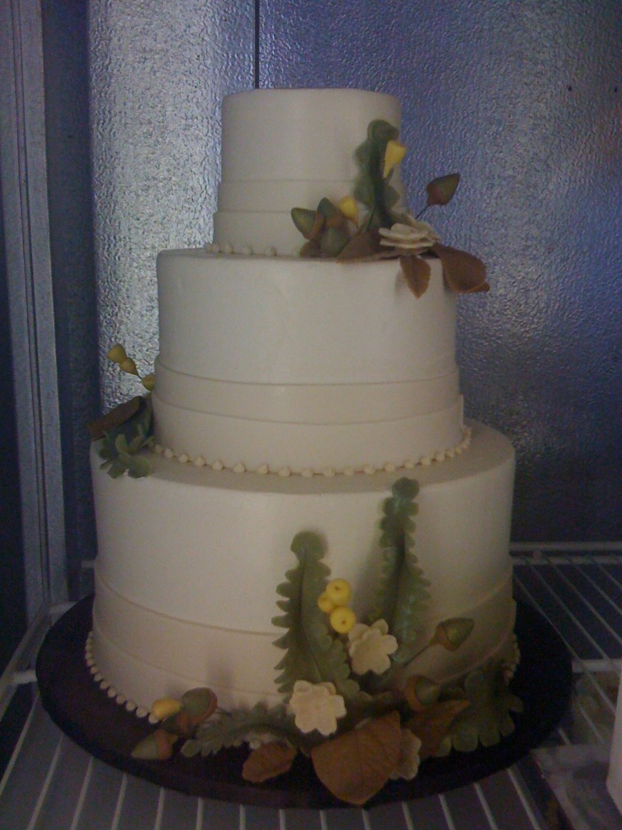 Fall Wedding - CakeCentral.com