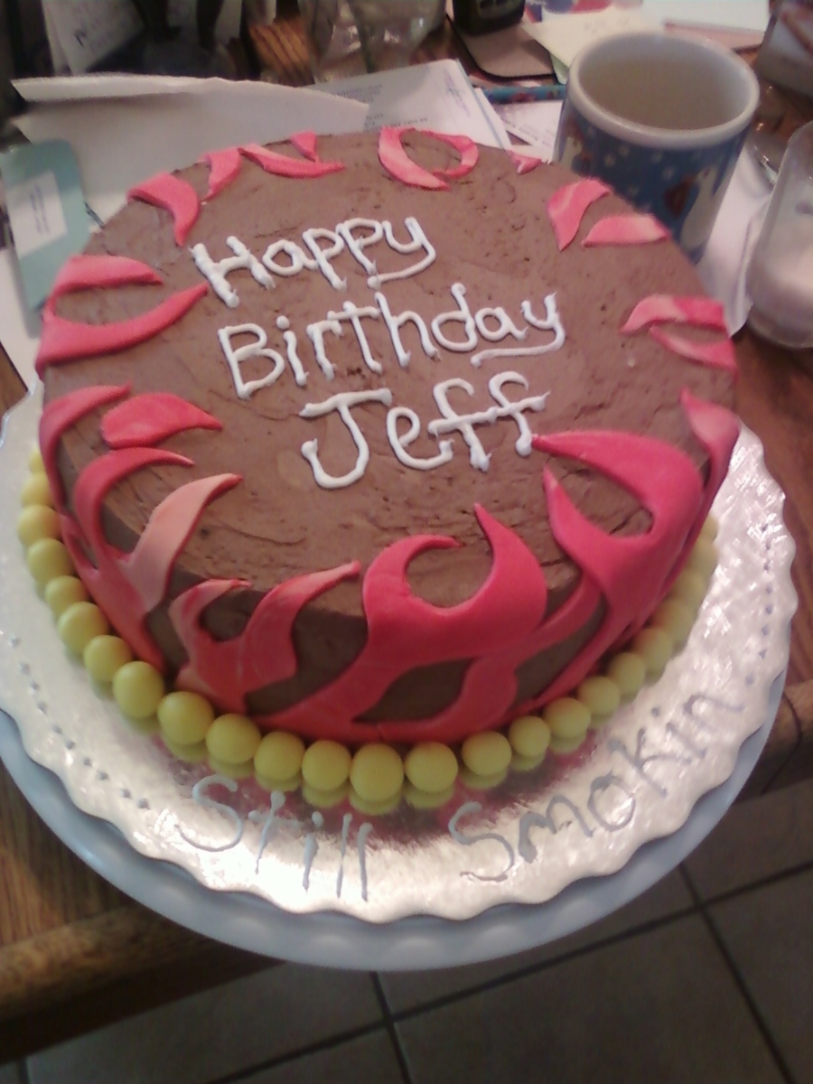 Flame Cake - CakeCentral.com