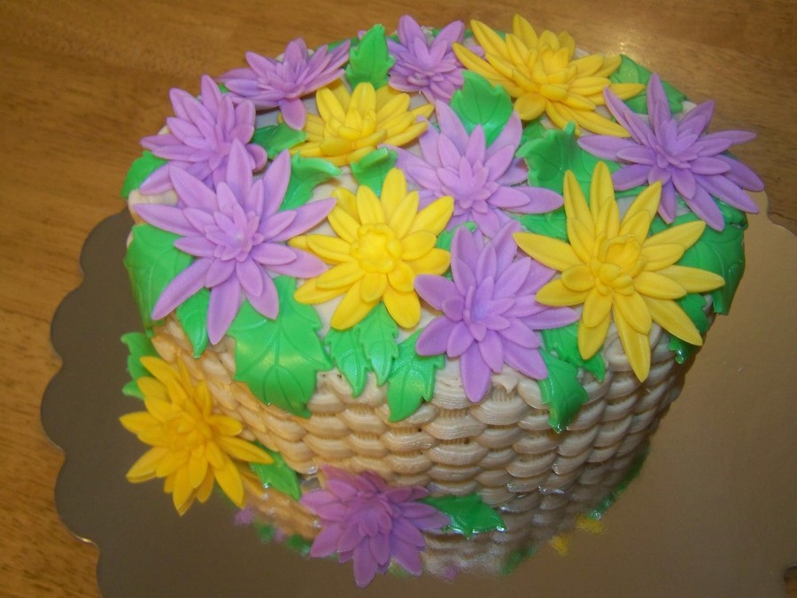 Flowers For Her Birthday - CakeCentral.com